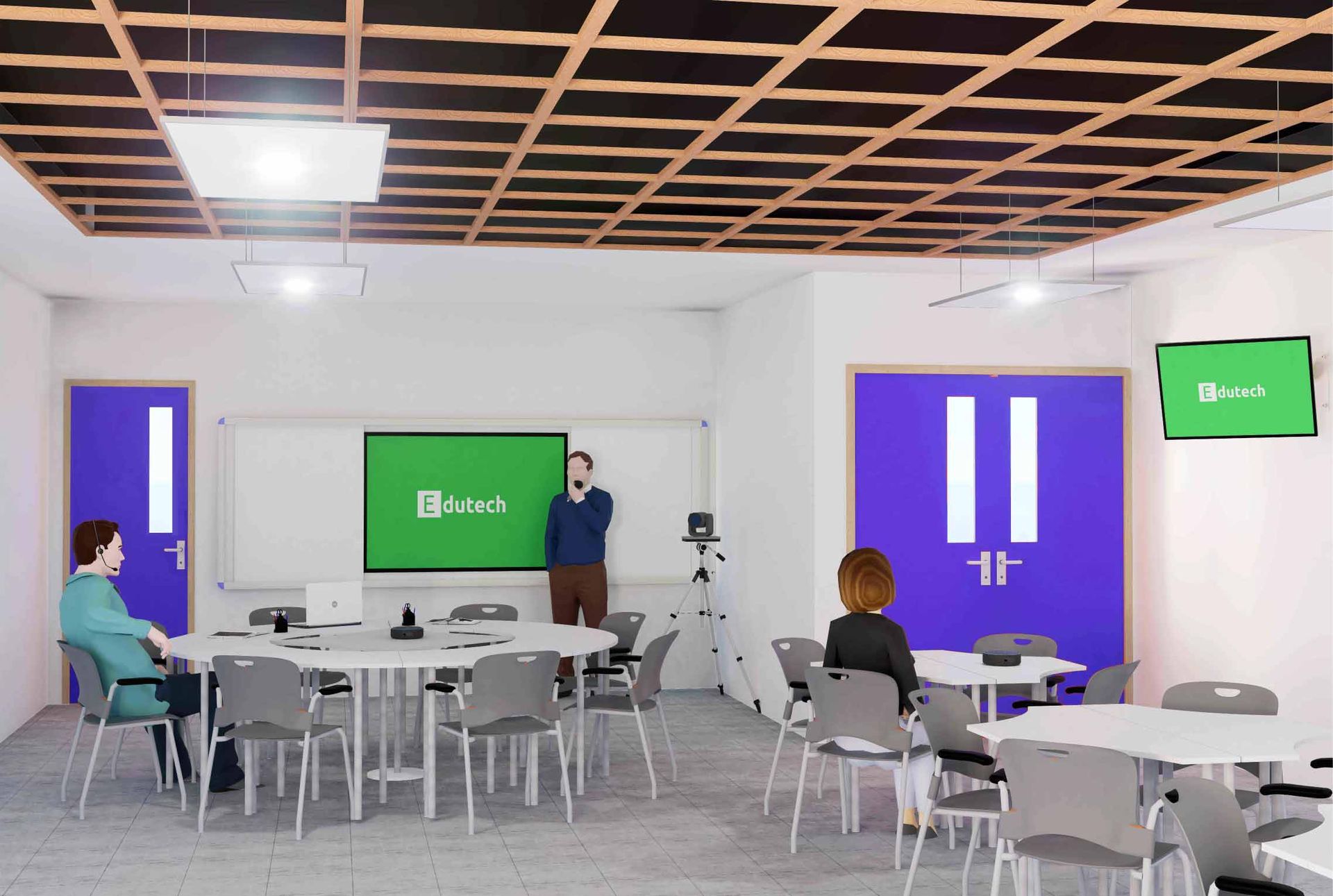 Sala de Clases híbridas para Colegios